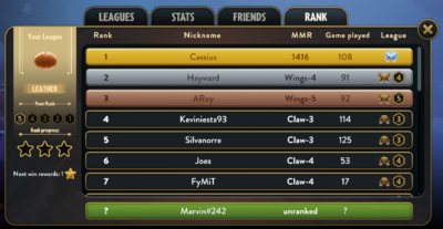 Climbing the Ranks: The Mindbug Online Ranking System - MINDBUG